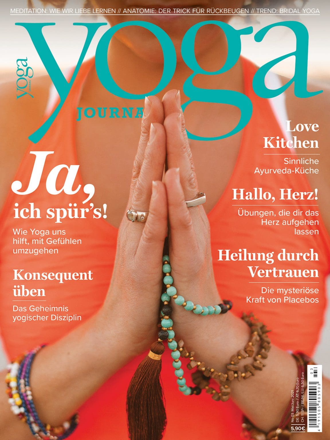 Yoga Journal Nr. 80 – 02/22 im Yogaworld.de-Shop